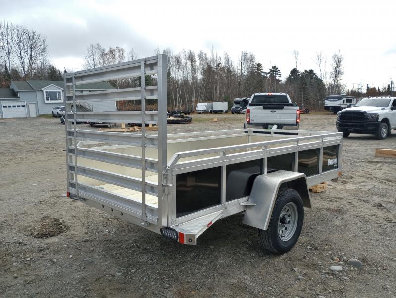 2025 Mission 5x10 Aluminum Utility w/Rear Ramp Gate, 20" Sides ...