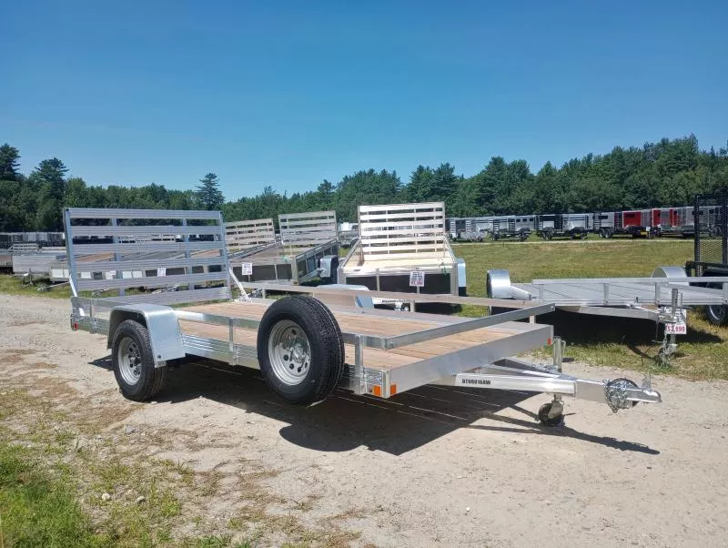 2025 Bear Track 6.5x14 Aluminum Utility Trailer w/Rear Ramp Gate ...