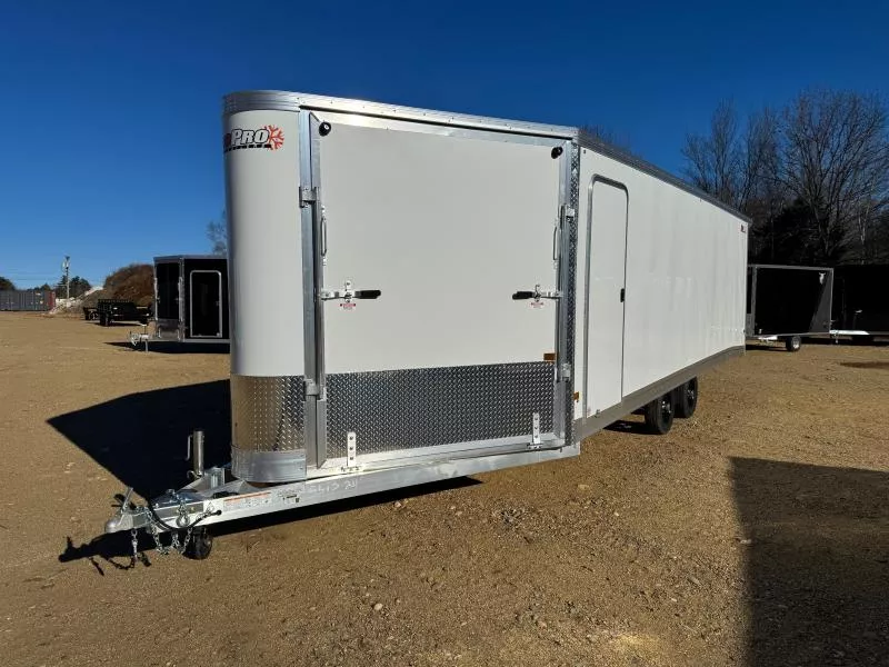 2026 SnoPro Trailers 101x24+6 Aluminum 5-Place Enclosed Snowmobile ...