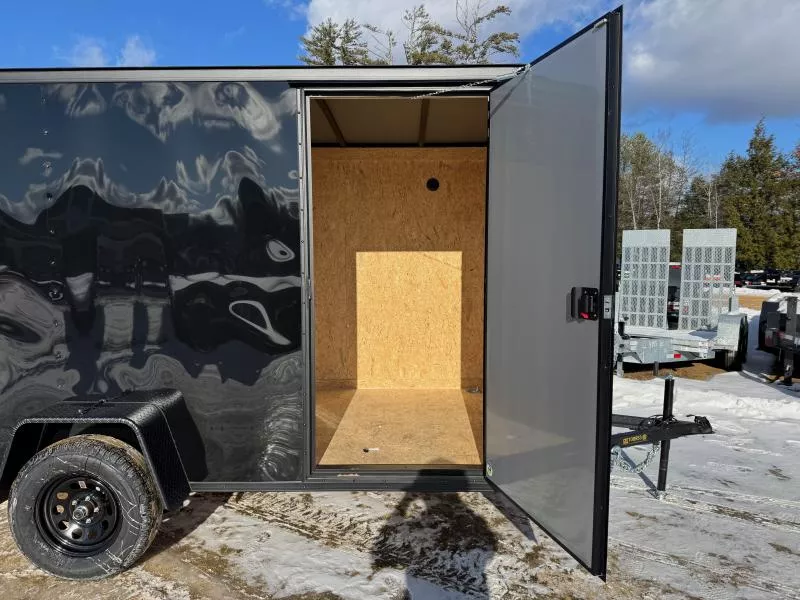 2026 Covered Wagon Trailers 6x12 Enclosed 3K Cargo Trailer w/Ramp Door ...