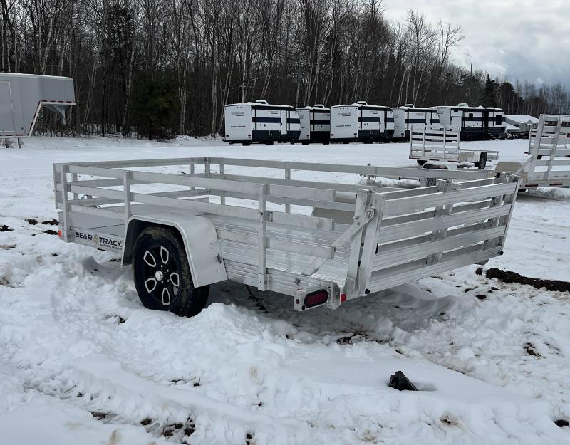 2025 Bear Track 5.5x10 Aluminum Utility Trailer w/Bi-Fold Ramp, Torsion ...