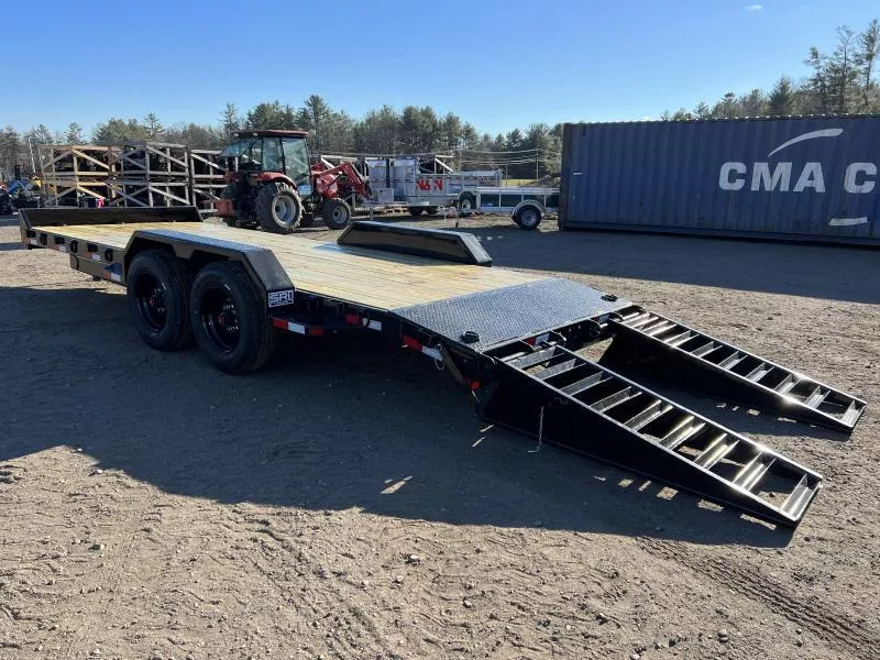 2025 Rice Trailers 7x20 16K Powder Coated Equipment Hauler w/Spare ...