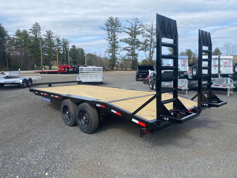 2025 Triple Crown Trailers 8 5x16 4 Deckover 15k Equipment Trailer W