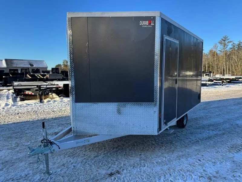 2026 Durabull Trailers 101x12 Aluminum Enclosed 2-Place Multi-Sport ...