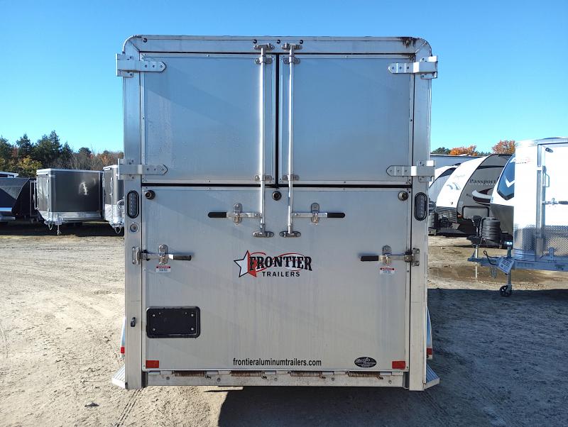 2022 Frontier Ambassador Aluminum 2-Horse Straight Load w/Front Tack ...