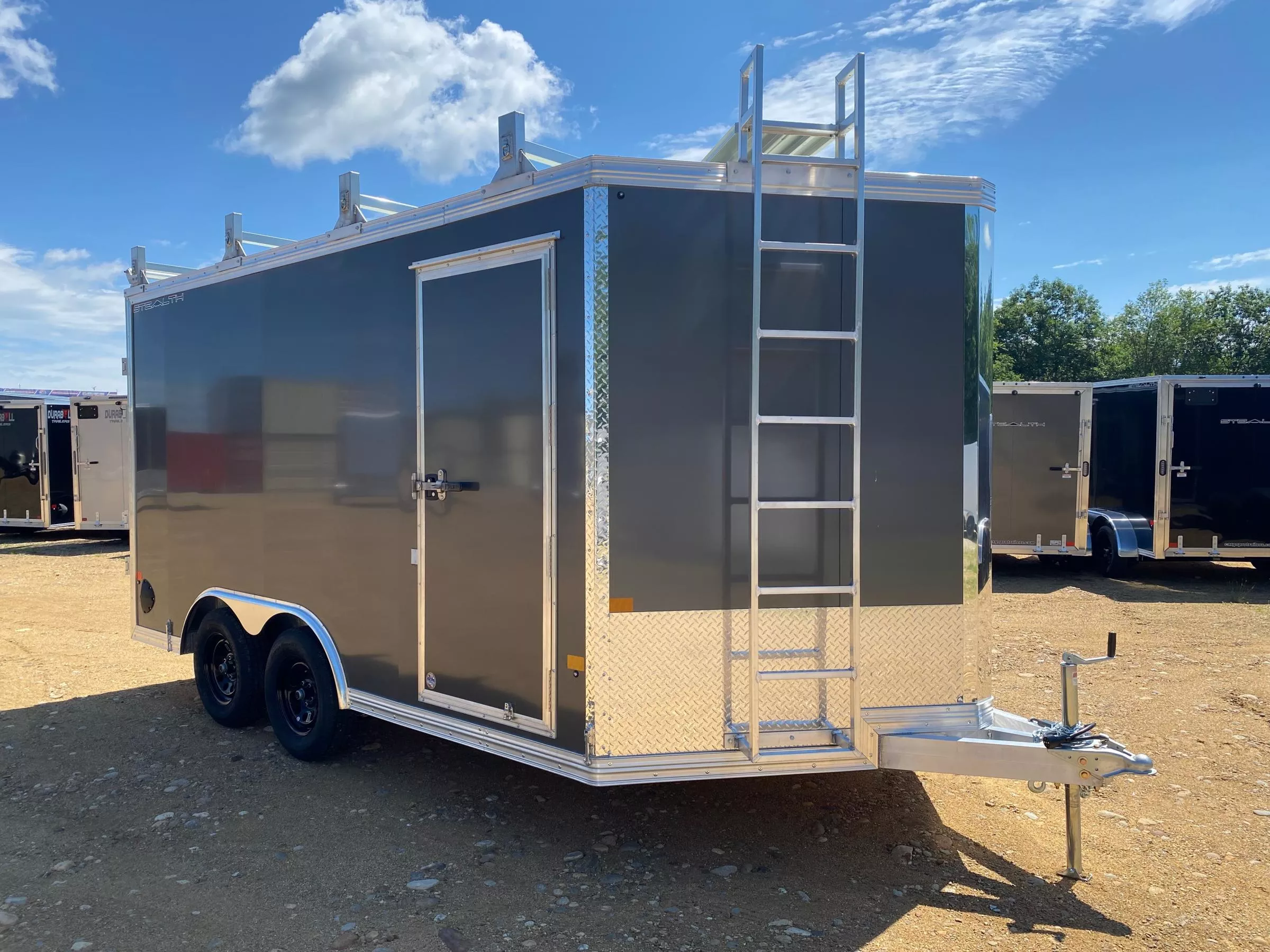 2025 Stealth Trailers 8.5x14 Aluminum 7K Enclosed Ultimate Contractor ...