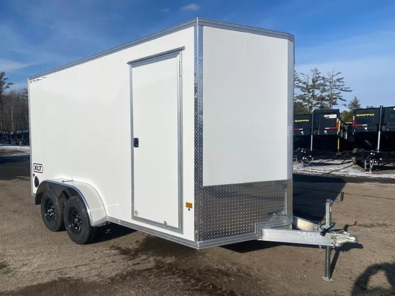 2025 Stealth Trailers XLT PRO 7x14 Aluminum Enclosed 7K Cargo Trailer w ...
