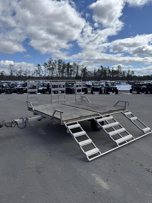 2003 CargoPro Trailers 92x102 Aluminum ATV Trailer w/Fold Down Ramps in ...