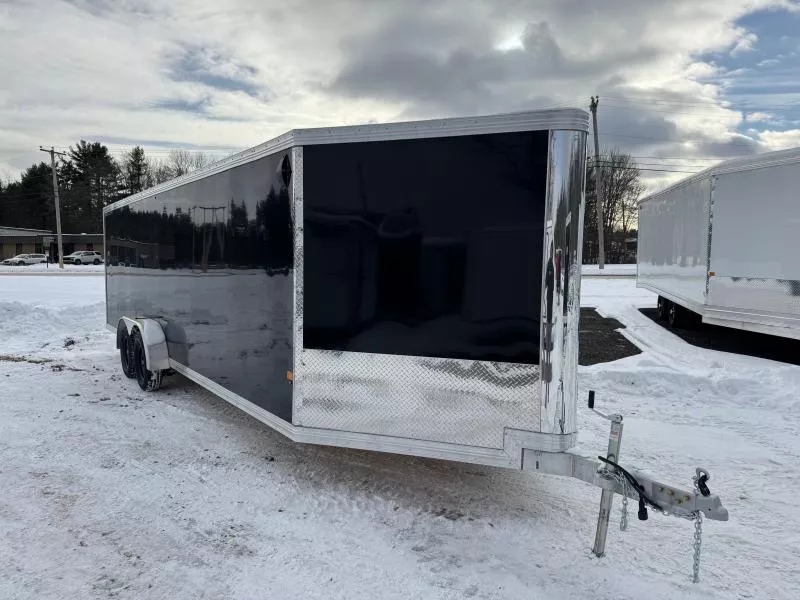 2026 Stealth Trailers 7x24+4.5 Aluminum 4-Place Enclosed Snowmobile ...