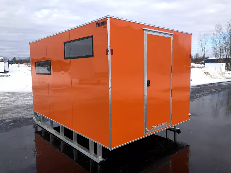 2026 Mission 8x12 Aluminum Ice Shack w/Insulated Walls/Ceiling in ...