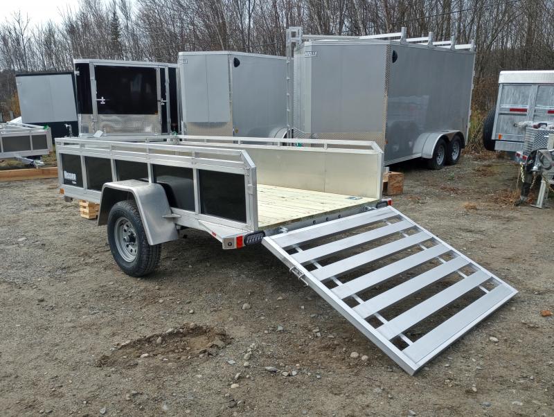 2025 Mission 5x10 Aluminum Utility w/Rear Ramp Gate, 20" Sides ...