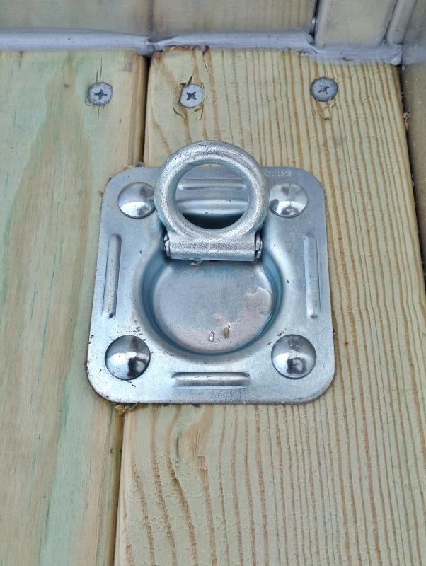 2025 Mission 5x10 Aluminum Utility w/Rear Ramp Gate, 20" Sides ...