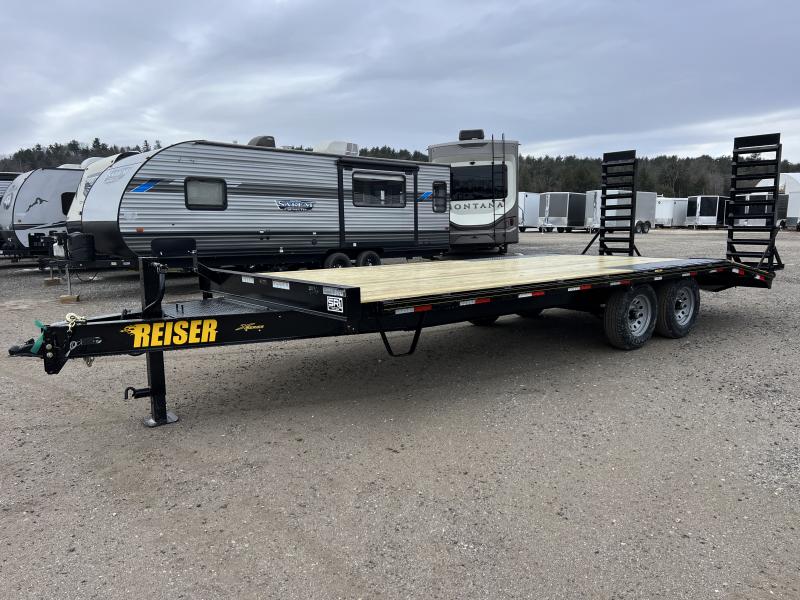 2025 Reiser Trailers 8.5x20 10K Deckover Equipment w/4' Dovetail ...
