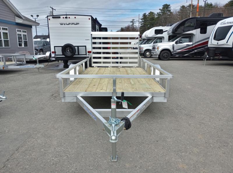 2025 Mission Trailers 6x12 Aluminum Open Utility Trailer w/Fold Down ...