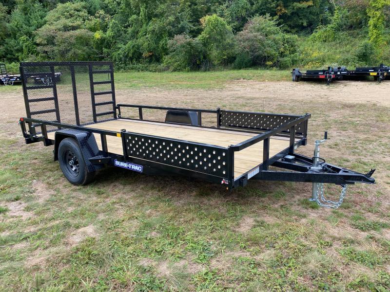 2025 Sure-Trac 7x14 Powder Coated 5K Single Axle ATV / Utility Trailer ...