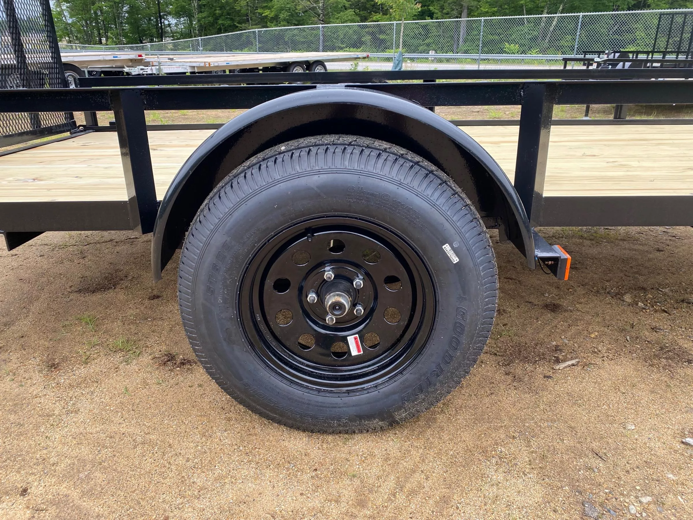 2025 Triple Crown Trailers 6x12 Powder Coated 3K Utility Trailer w/Rear ...