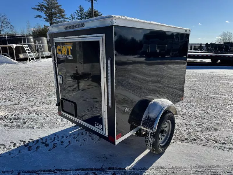 2026 Covered Wagon Trailers 4x6 Enclosed 2K Cargo Trailer w/Single ...
