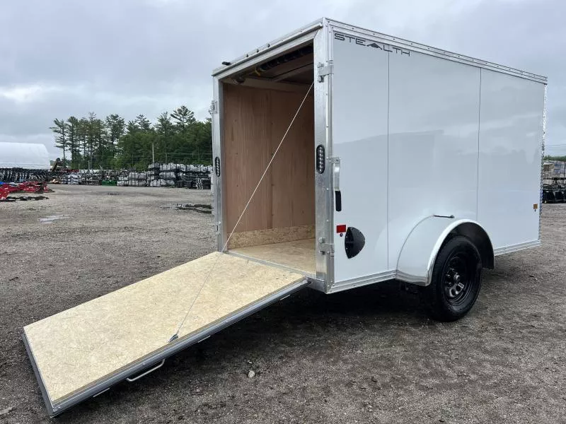 2025 Stealth Trailers 5x10 Aluminum Enclosed Cargo w/Rear Ramp in ...