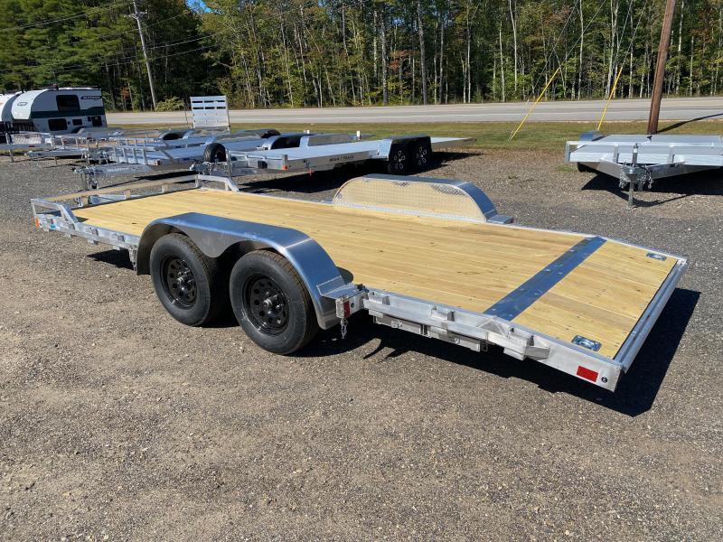 2025 CargoPro Trailers 7x18 Aluminum 7K Wood Deck Car Hauler w/Slide-In ...