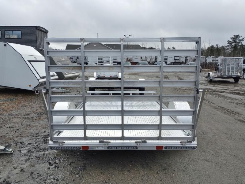 2025 Triton Trailers 6x10 Aluminum Open Utility Trailer w/Wheel Stop ...