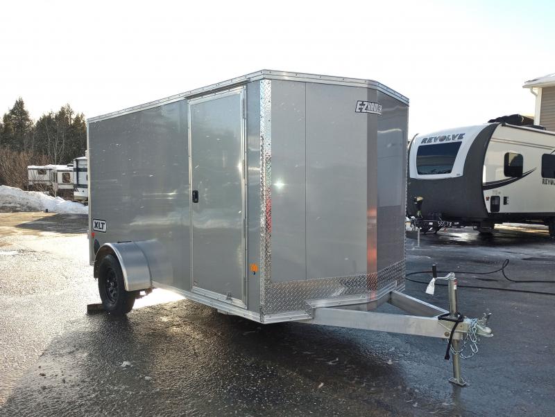 2025 E-Z Hauler XLT 6x12 Pro Series Aluminum Enclosed Cargo w/Barn ...