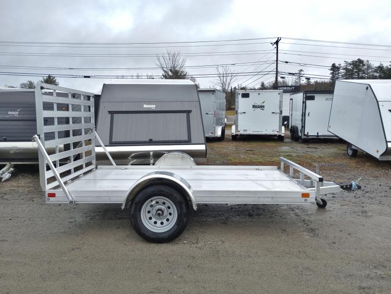 2025 Triton Trailers 6x10 Aluminum Open Utility Trailer w/Wheel Stop ...