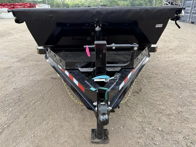 2026 PJ Trailers 7x14 14K Low Profile Telescopic Dump Trailer w/ Slide ...