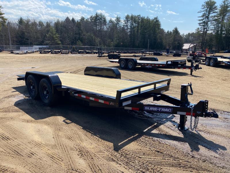 2025 Sure-Trac 7x18 Powder Coated 14K Full Tilt Equipment Trailer in ...