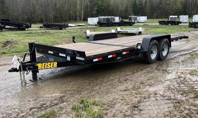 2024 Reiser Trailers 7x20 14K Powder Coated Tilt Deck Equipment Trailer ...