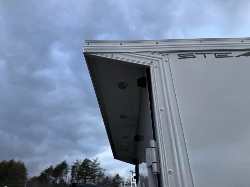 2026 Stealth Trailers 7.5x14+4.5 Aluminum 2-Place Enclosed Snowmobile ...