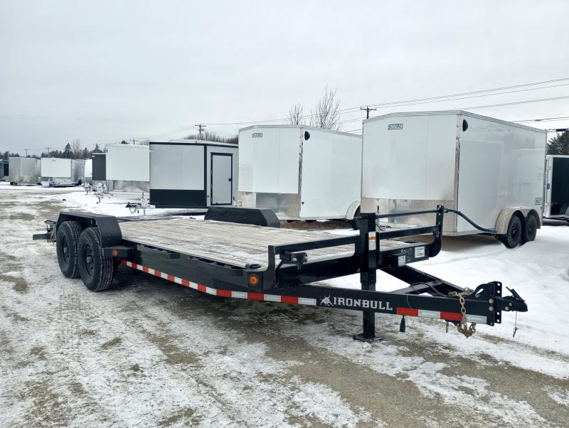 2024 Iron Bull Trailers 7x20 14K Powder Coated Equipment Trailer w/Full ...