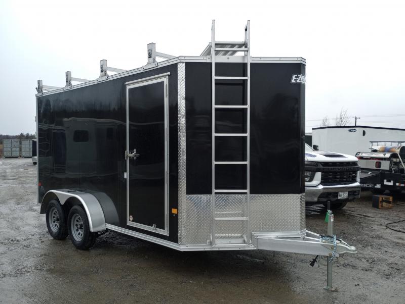 2025 E-Z Hauler 7x14 7K Aluminum Enclosed Cargo Trailer w/Ultimate ...