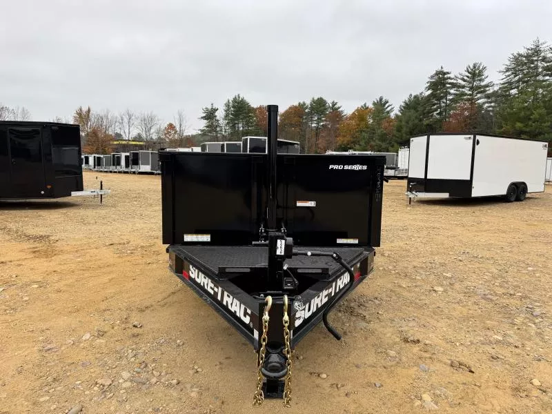 2026 Sure-Trac Pro Series HD 7x16 Telescopic 17.6K Dump Trailer w/Tarp ...