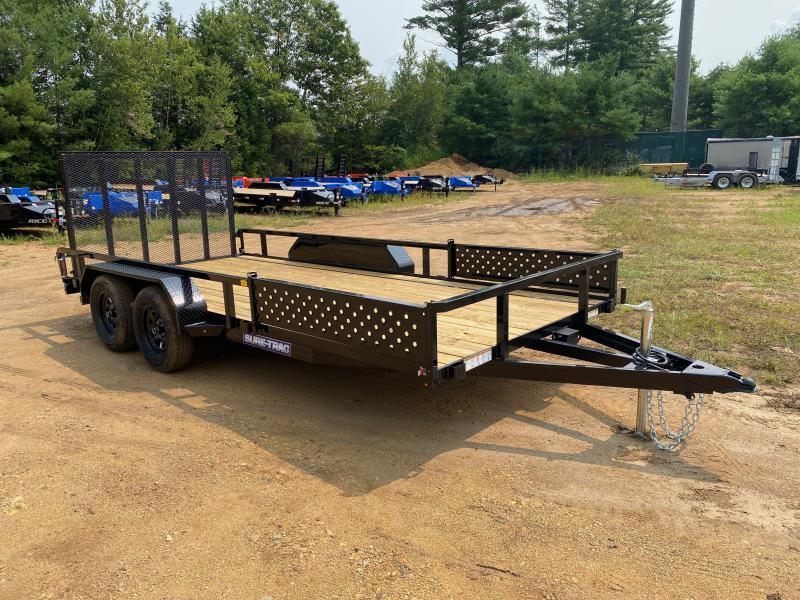 2025 Sure-Trac 7x16 Powder Coated 7K ATV/Utility Trailer w/Side Load ...