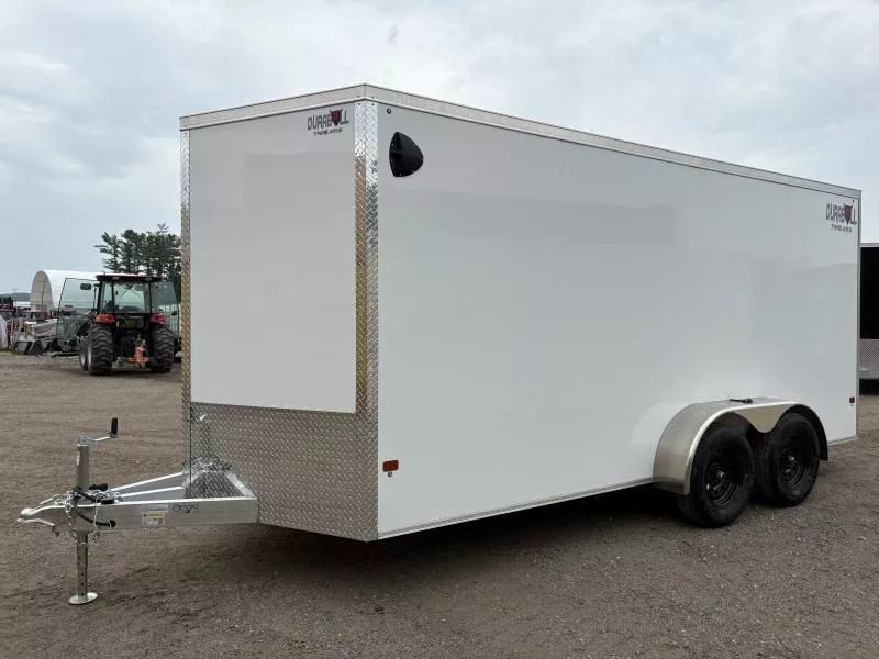 2026 Durabull Trailers 7X16 Aluminum Enclosed Cargo Trailer w/Rear Ramp ...