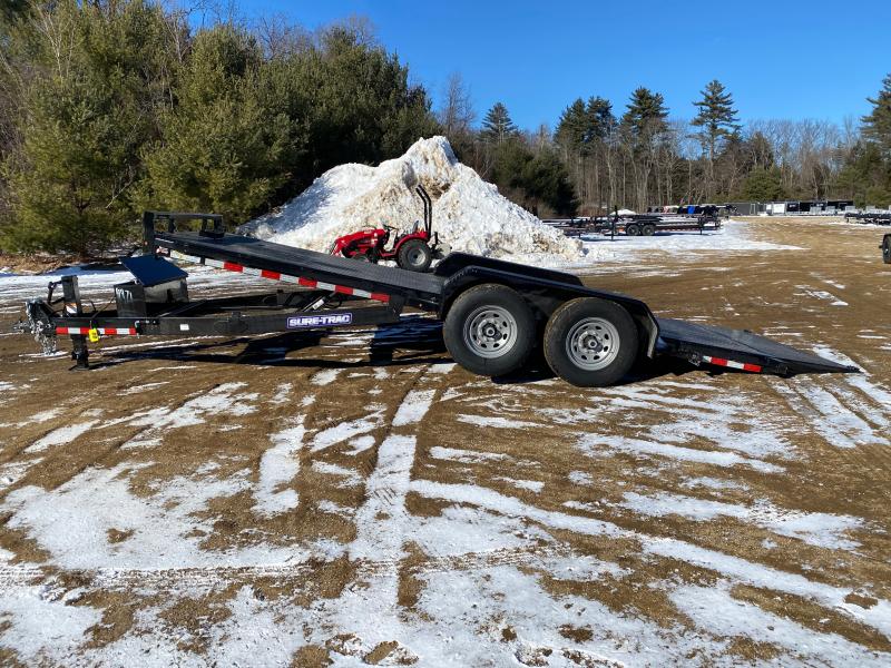 2025 Sure-Trac 7x20 Powder Coated 14K Steel Deck Power Tilt Equipment ...