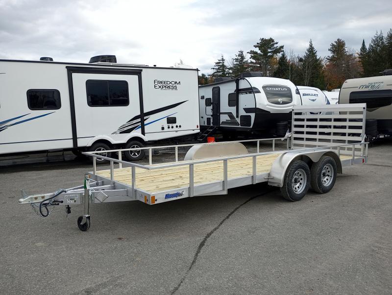 2025 Mission Trailers 6.5x18 Aluminum Open Landscape/Utility w/Fold ...