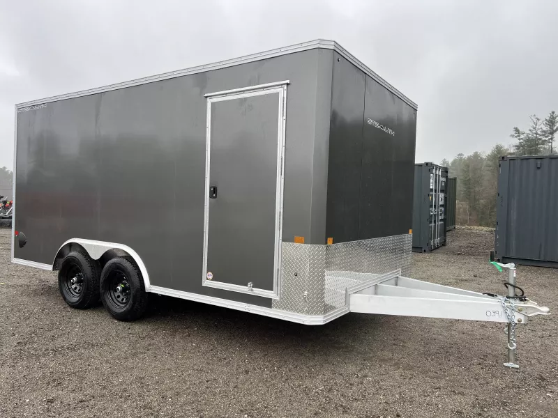 2025 Stealth Trailers 8.5x16 10k Aluminum Enclosed Cargo Trailer w/Quad ...