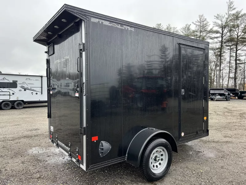 2025 Stealth Trailers 6x10 Aluminum Enclosed Cargo w/Extra Height, Rear ...