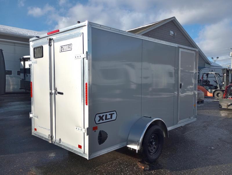 2025 E-Z Hauler XLT 6x12 Pro Series Aluminum Enclosed Cargo w/Barn ...