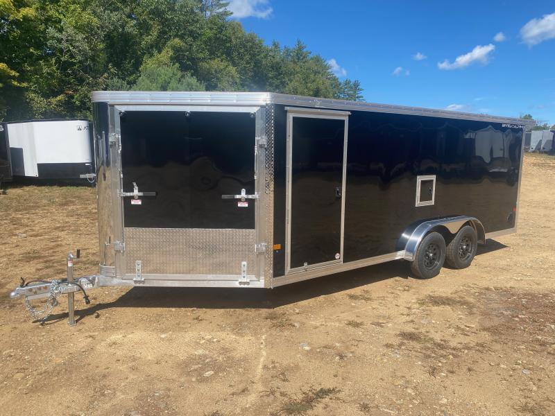 2025 Stealth Trailers 7.5x18+4.5 Aluminum 3-Place Enclosed Snowmobile ...