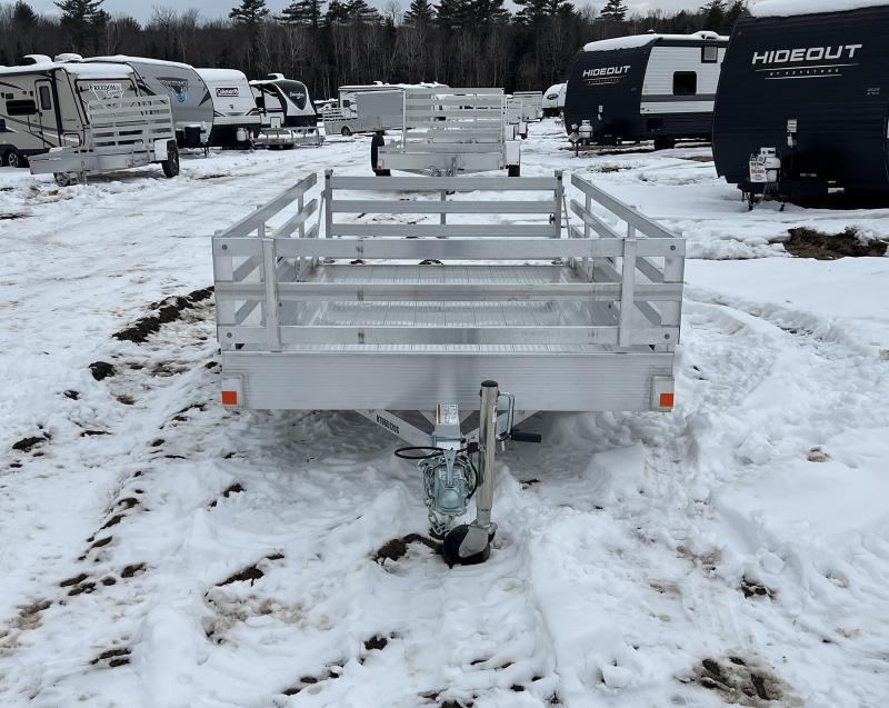 2025 Bear Track 5.5x10 Aluminum Utility Trailer w/Bi-Fold Ramp, Torsion ...