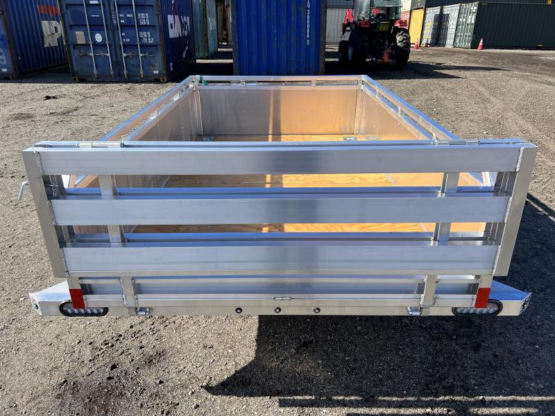 2025 CargoPro Trailers 5x8 Aluminum High Side Utility Trailer w/Bi-Fold ...