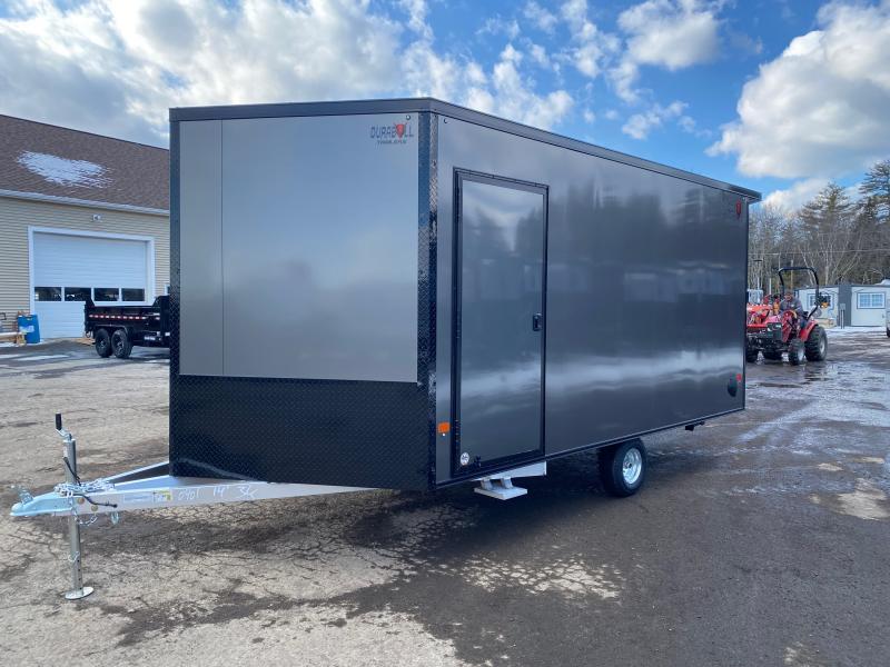 2025 Durabull Trailers 101x14 Aluminum Enclosed 2-Place Multi-Sport ...
