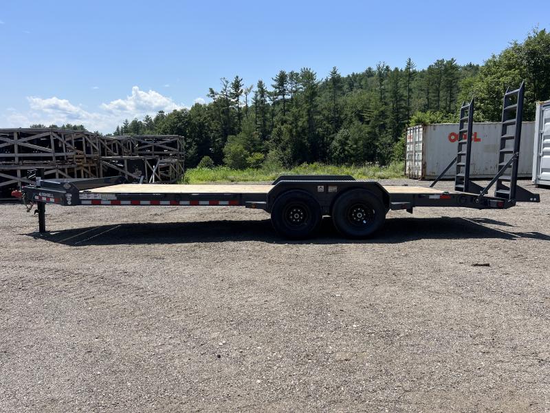 2024 Iron Bull Trailers 7x22 14K Equipment Trailer w/ Fold Up Ramps & D ...