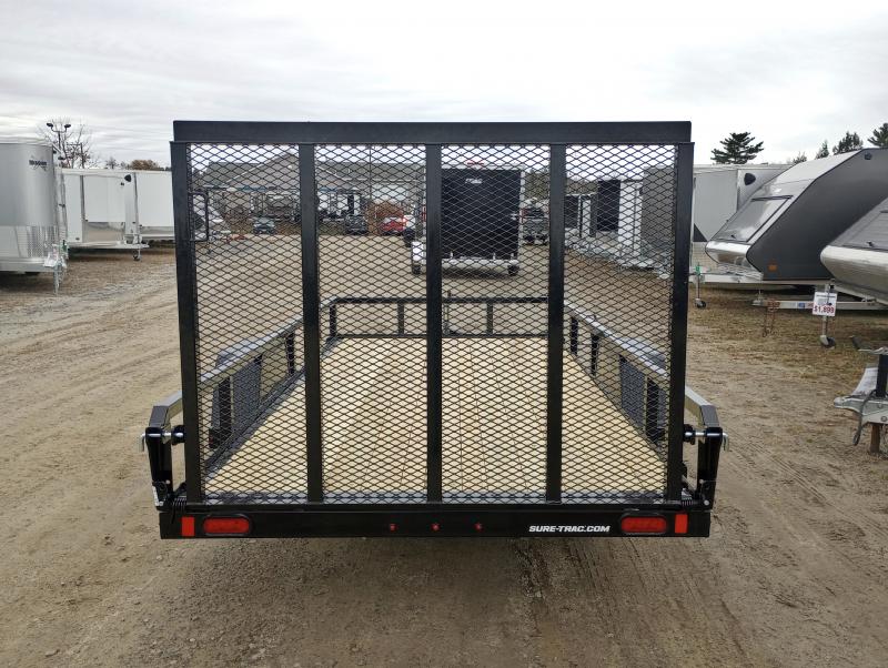 2025 Sure-Trac 6x12 Powder Coated Utility Trailer w/Ramp Gate, Spare ...