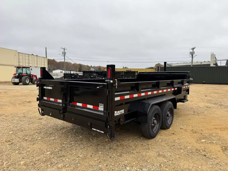 2026 Sure-Trac Pro Series HD 7x16 Telescopic 17.6K Dump Trailer w/Tarp ...