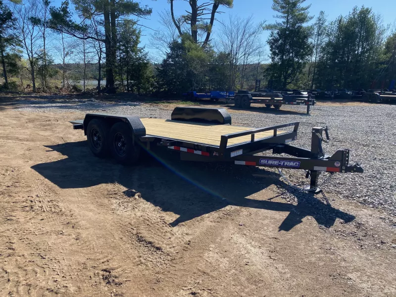 2025 Sure-Trac 7x16 Powder Coated 14K LowPro Full Tilt Equipment ...