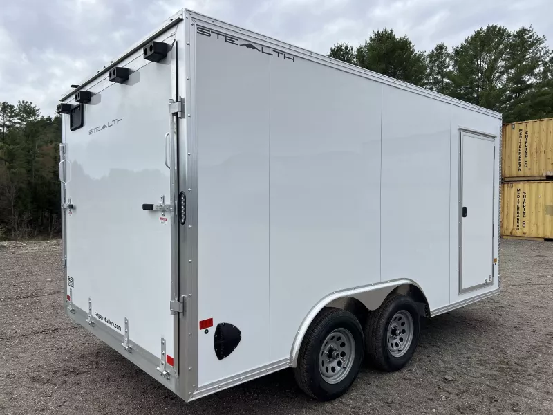 2025 Stealth Trailers 8.5x14 Aluminum Enclosed Cargo Trailer w/Spring ...