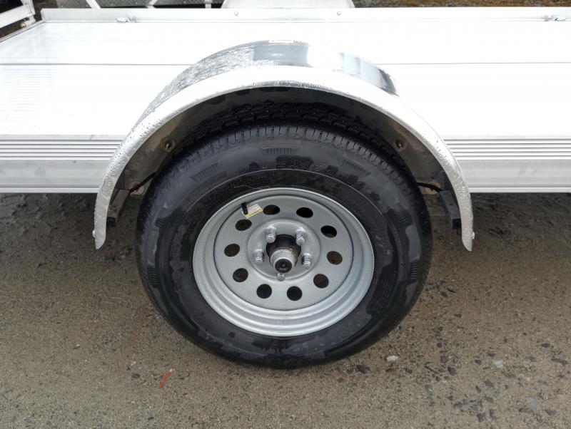 2025 Triton Trailers 6x10 Aluminum Open Utility Trailer w/Wheel Stop ...